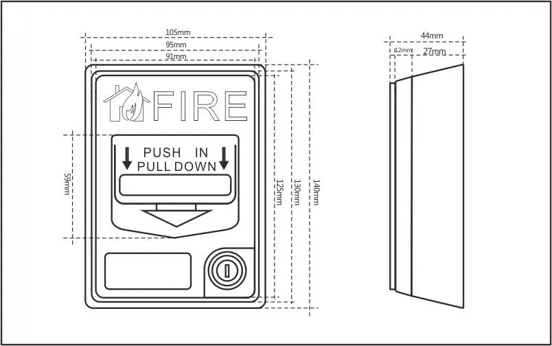 Manual Fire Alarm Pull Stations - Reliable & Efficient