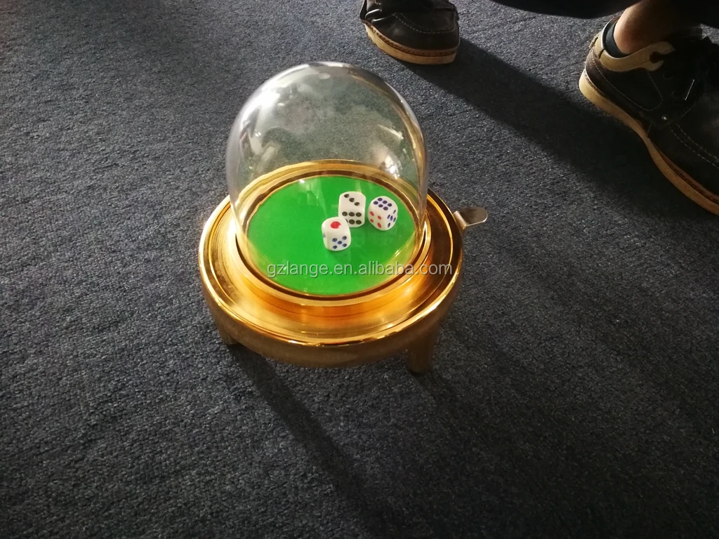 Casino Supply Automatic Sic Bo Dice Shaker with Plastic Dice