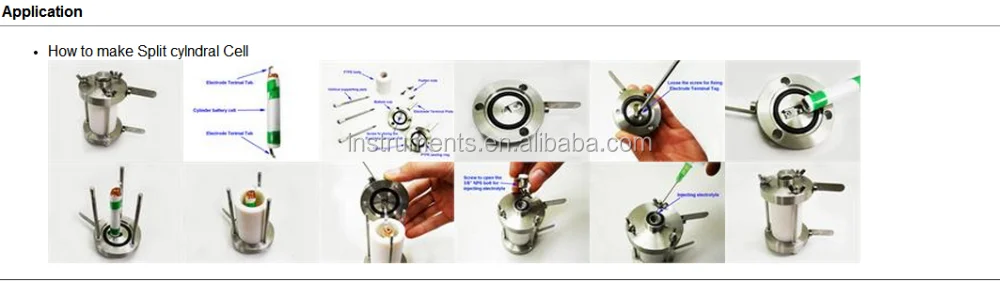 Split Type Swagelok Cells For 18650 Cylindrical Cell - Eq-sc-18650 ...