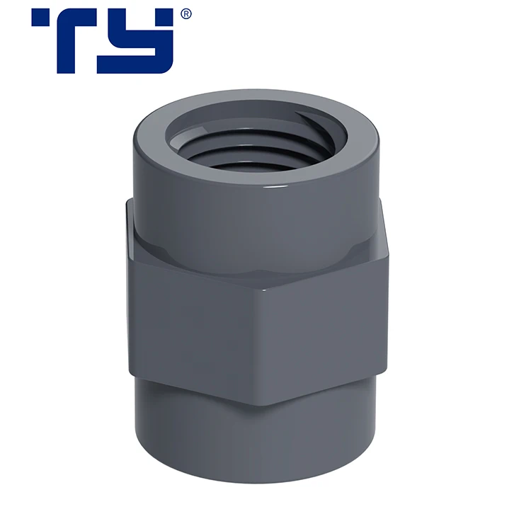 Joint High Quality Pvc-u Upvc Plastic Pipe Fitting Industry Use Pvc Din ...