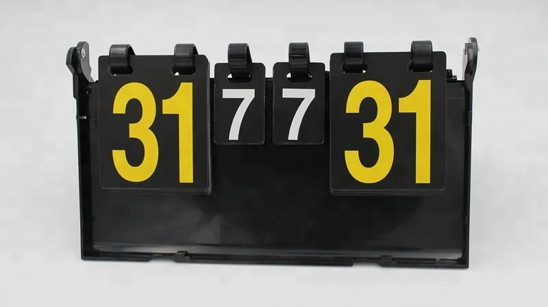 ABS Plastic Flipper Scoreboard - Perfect for Outdoor Sports