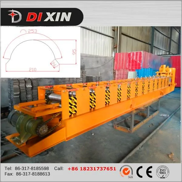 Ibr Roof Sheet Tile Ridge Cap Machine - DIXIN Quality