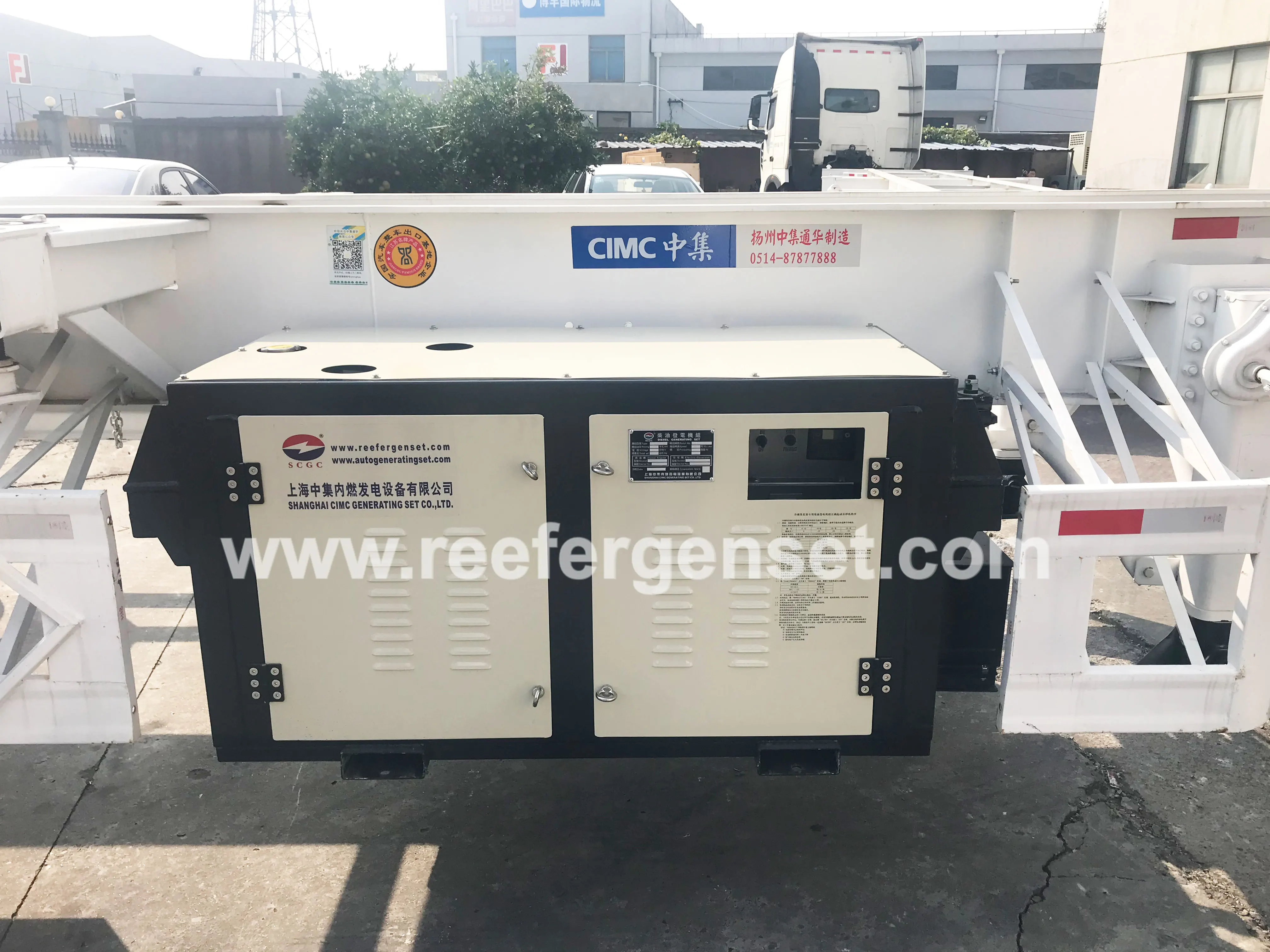 Side Mount Generator Set For Reefer Container - Buy Side Mount Carrier ...