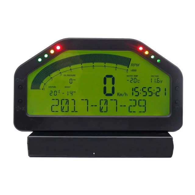 Speedometer Display Lcd Custom With Green Backlight - Buy Speedometer ...