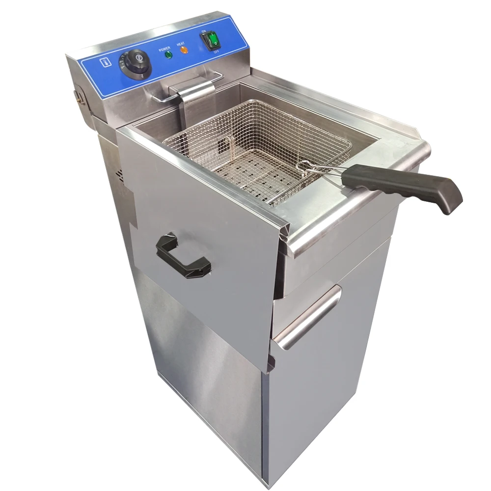 30l Deep Fryer/ Dual Temperature Control Setting For Large Capacity ...
