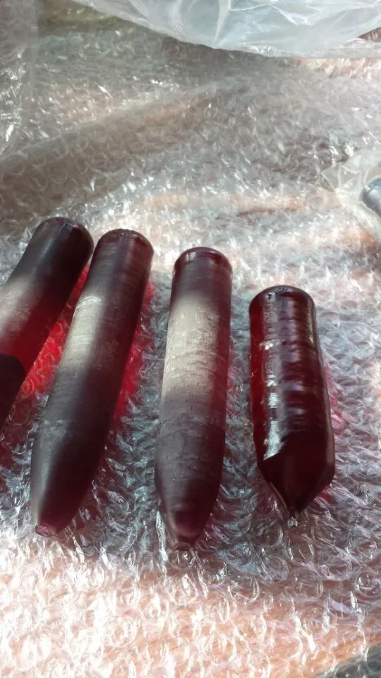 Synthetic Red Rough Corundum Ruby Rod - Buy Ruby Rod,Red Nylon Rod ...