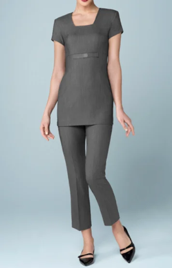 Top Grade Linen Look Polyester Beauty Salon Uniform - Buy Beauty Salon ...