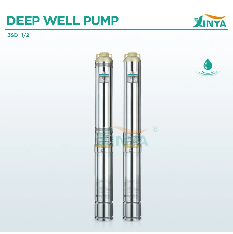 3 Inch Submersible Deep Tube Well Suction Water Pump - Buy Deep Well ...