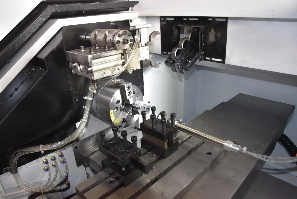 Robot Automatic Feeder Cnc Lathe Ck0660a New Small Economic Cnc Lathe ...