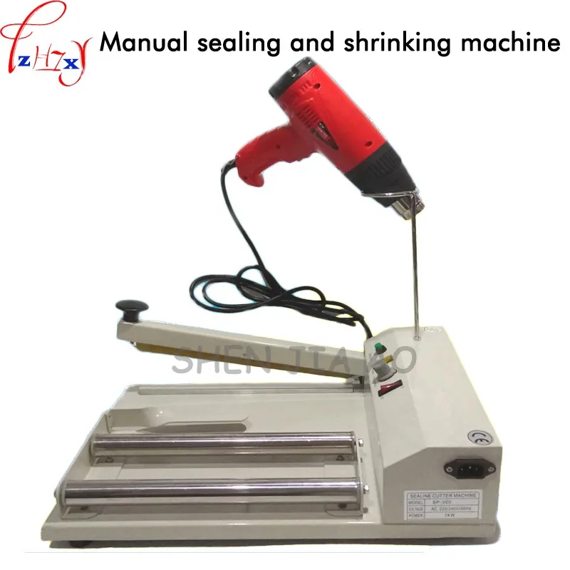 Manual Seal Shrinking Machine Ska600 Pvc Color Box Coating And Shrink ...