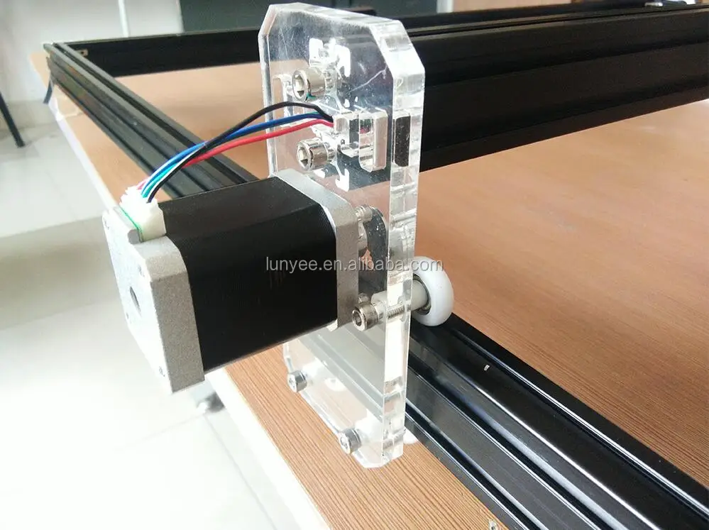 1X1 Meter Big Power 7.5w Laser Metal Engraver Machine