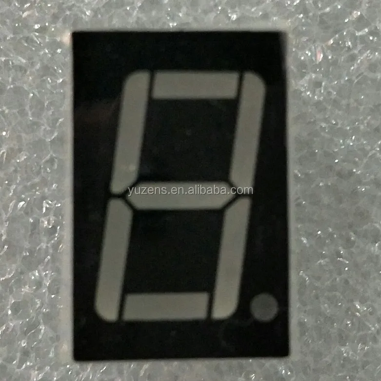 5 " Inch 1 Digit Red 7 Segment Led Display 50101as/50101bs - Buy 7 ...