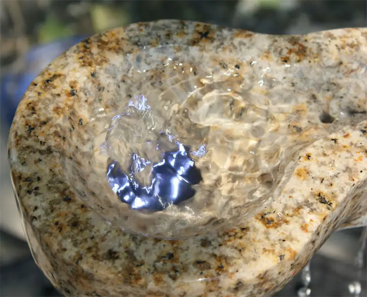 Home Garden Stone Water Fountain Water Strings Designed Musical ...