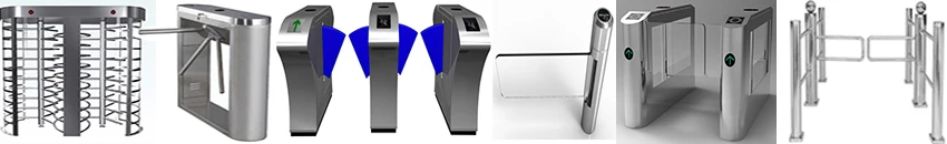 Barcode Ticketing Barrier Flap Easy Integration System Biometric ...