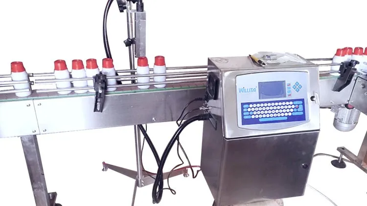 Ink Bottle Expiration Date Coding Printing Marking Machine - Buy ...