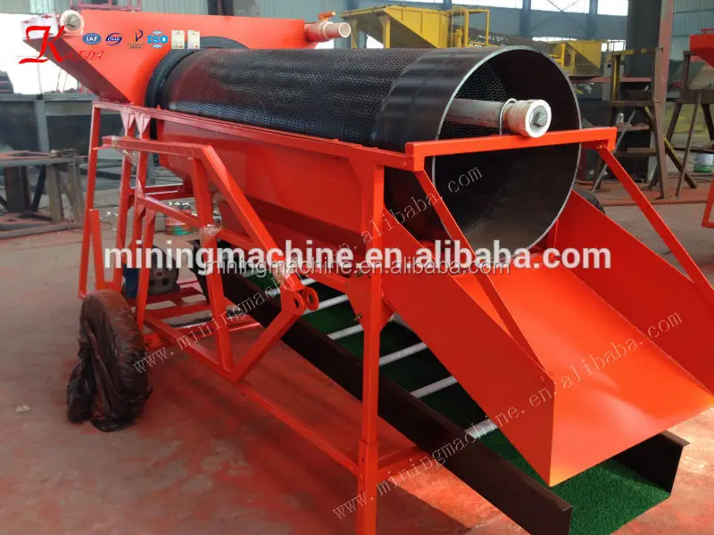Portable Gold Trommel for Gold Mining(id:10008724). Buy China Gold ...