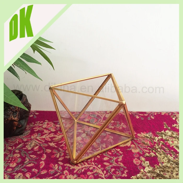 Triangle Glass Tray / Decor / Jewelry Box / Triangle Home Wedding*all ...