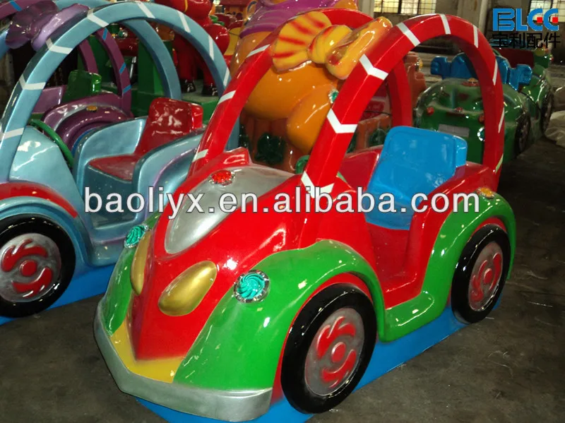 Car Fiber Glass Coin Operated Electric New Kiddie Rides Amusement ...