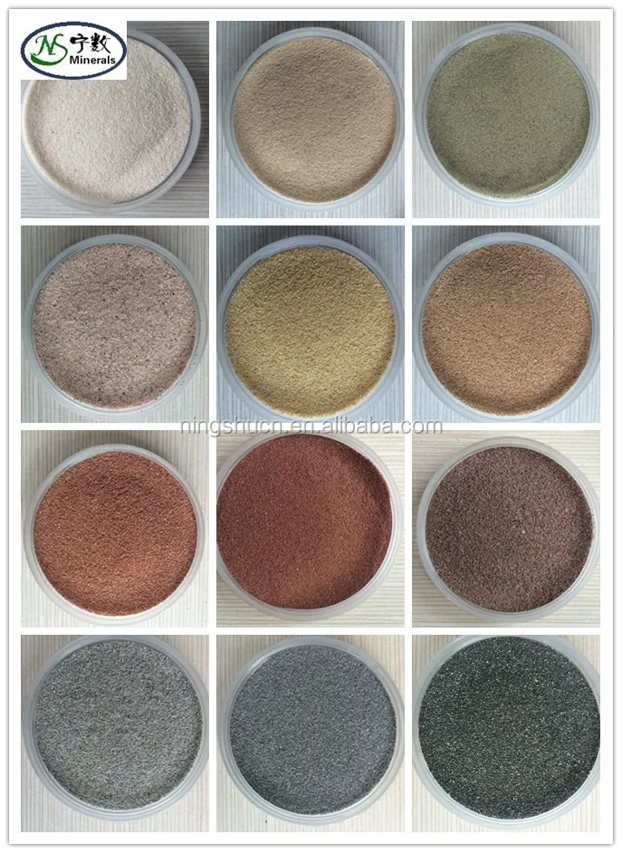Cheap Natural Fine Color Sand White Beach Sand 40-80mesh For Sale - Buy ...