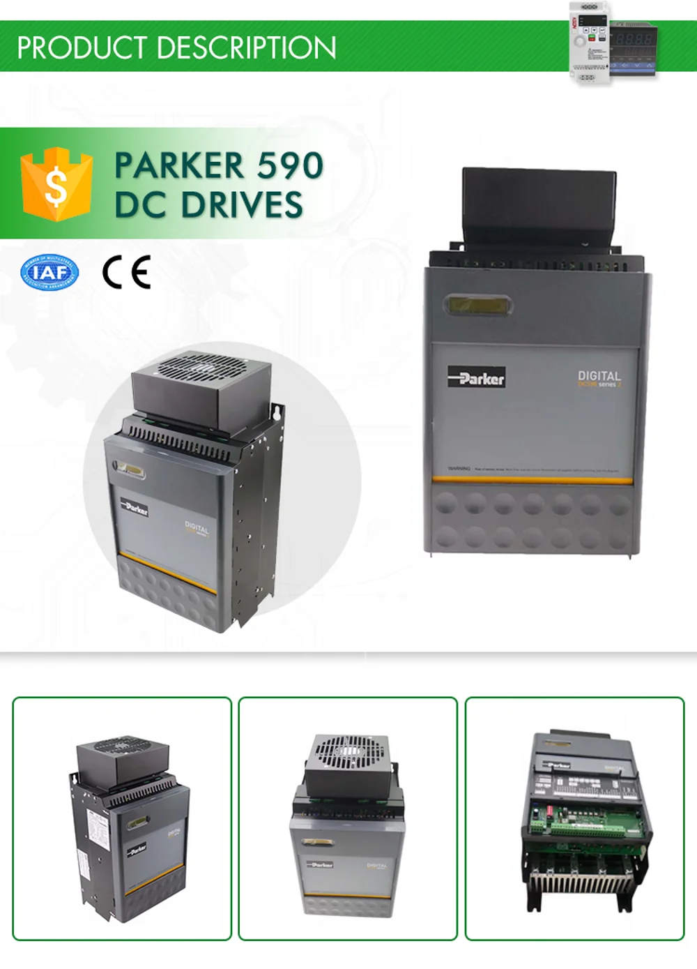 Parker 590C/1500 DC Drives - High Performance Solutions