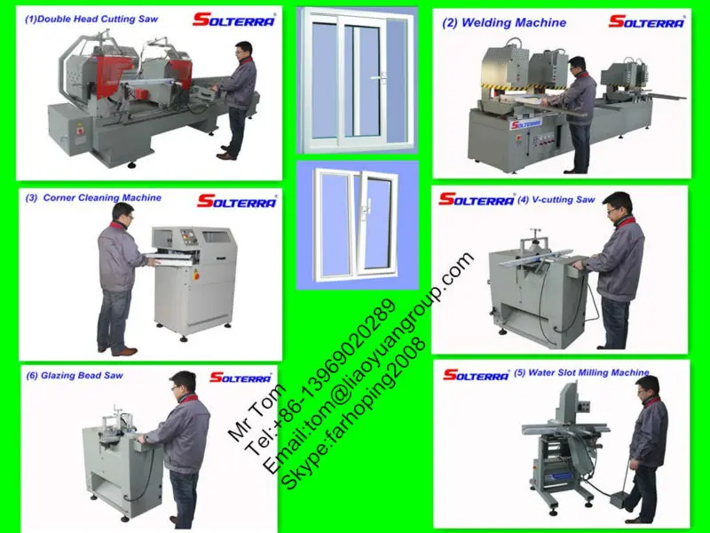 Upvc Windows Doors Making Machine V- Corner Cleaning Machine - Buy Upvc ...