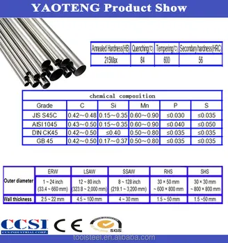 Free Sample Aisi 4140,4140 Steel Strength,Seamless Steel Tube 4140 ...
