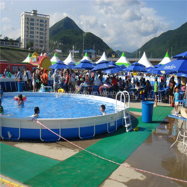 Inflatable Metal Steel Frame Swimming Pool - Durable & Fun