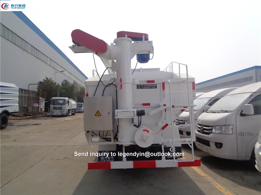 4tons 5tons 6tons Small Animal Feed Transport Truck Fodder Truck For ...