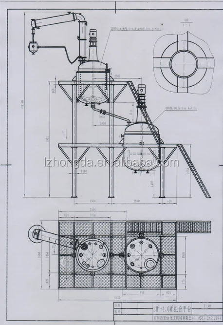 Multifunctional Unsaturated Polyester Resin Reactor Professional Plant ...
