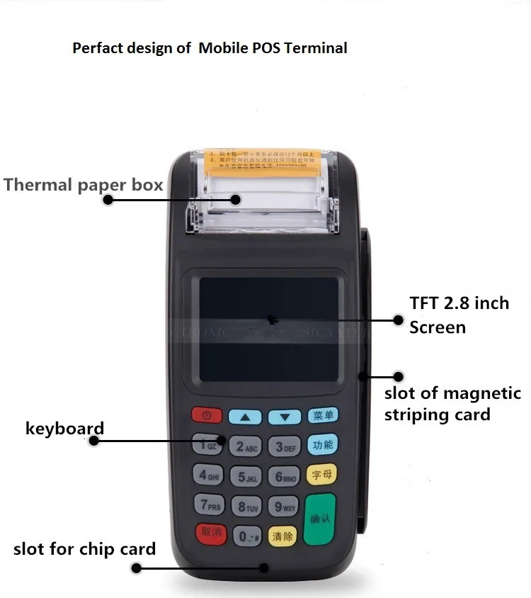 Mobile Mini Pos Terminal Payment Machine - Buy Mini Pos Terminal,Mobile ...