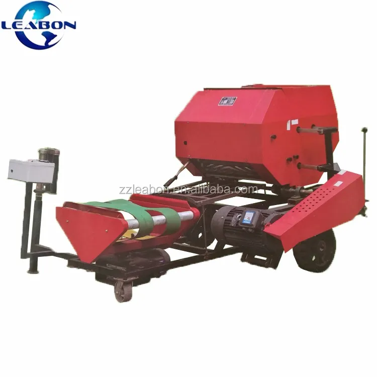 Pakistan Mini Round Hay Baler Corn Silage Packing Bags Machinery For ...