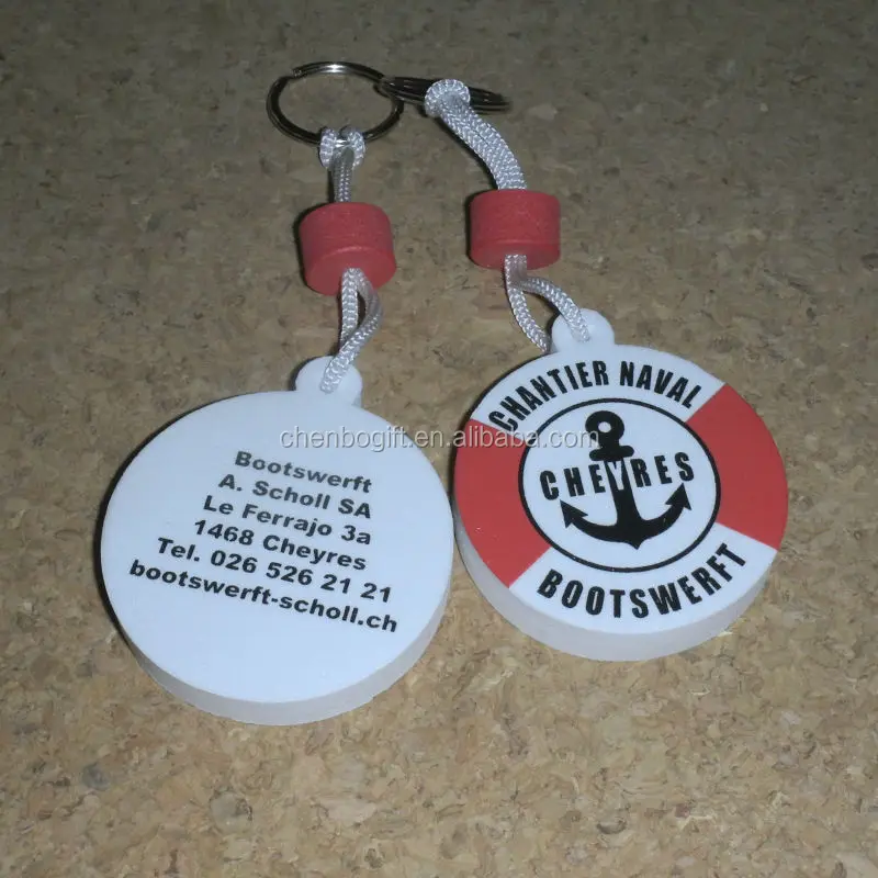 Oem Design Boat Eva Keyring,Sailboat Shape Eva Float Floating Key Chain ...