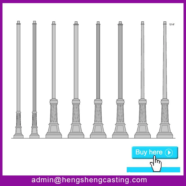 Cast Aluminum Decorative Post Base Cast Aluminum Street Base Decorative ...