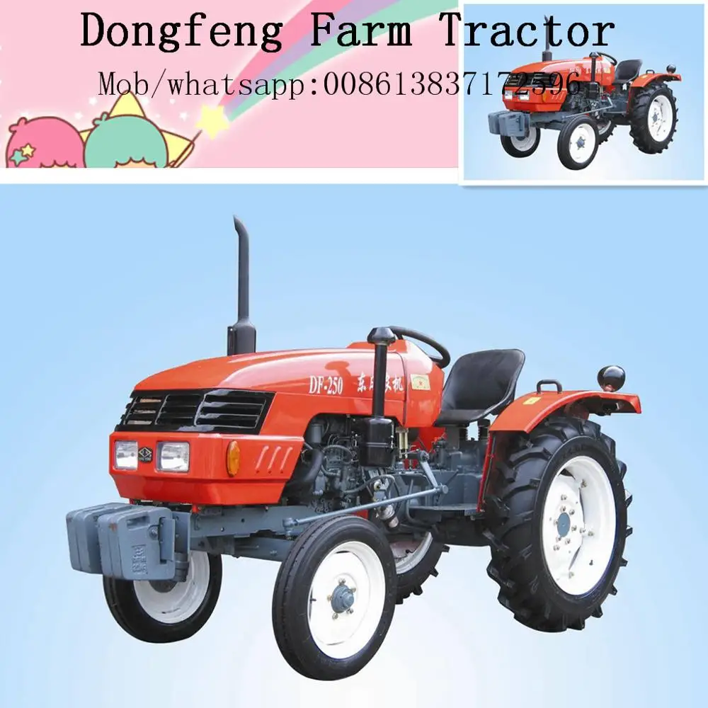 2017 Hot Sale Dongfeng Df-254 4x4 25hp Farm Tractor - Buy 25 Hp Tractor ...