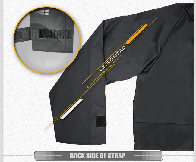 Many Pockets Hook Loop Fastener Closure Design Field Jacket Military ...