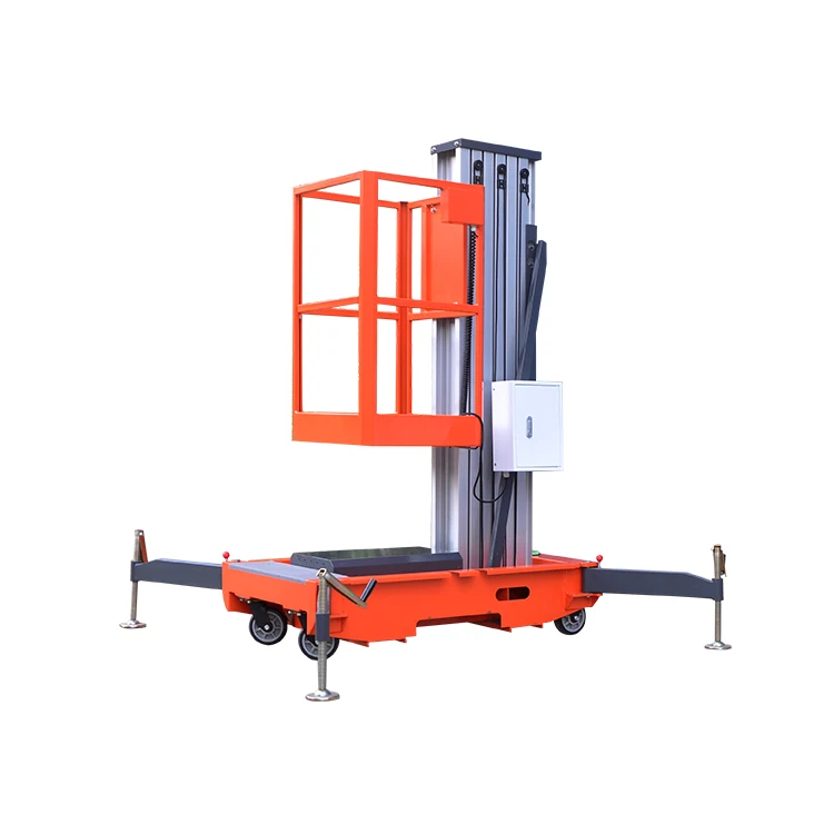Two Person Adopts Aluminum Motorized Work Platform - Buy Motorized Work ...