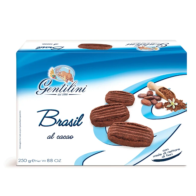 Wholesale Italian 250g Round Sweet Chocolate Cookies Biscuits - Buy ...