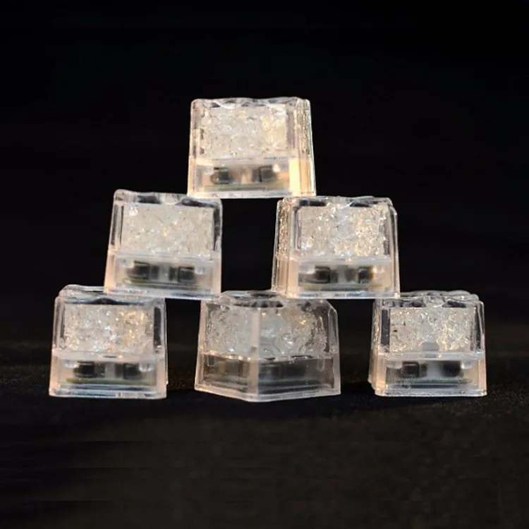 LED Ice Cubes - Multi Color Glow for Party Decorations