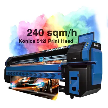 Digital Konica Flex Banner Printing Machine Price With Konica 512i Head ...