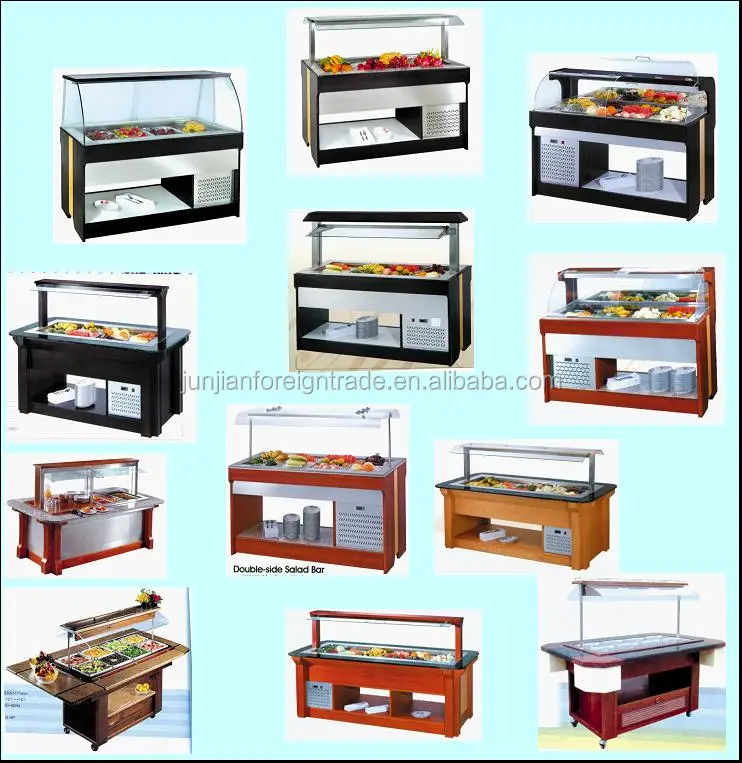 Hotel Buffet Salad Bar Counter For Restaurant With Ce Approval In ...