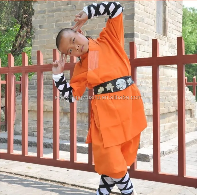 Shaolin Uniform Wushu Kungfu Monk Uniform - Everythingwushu