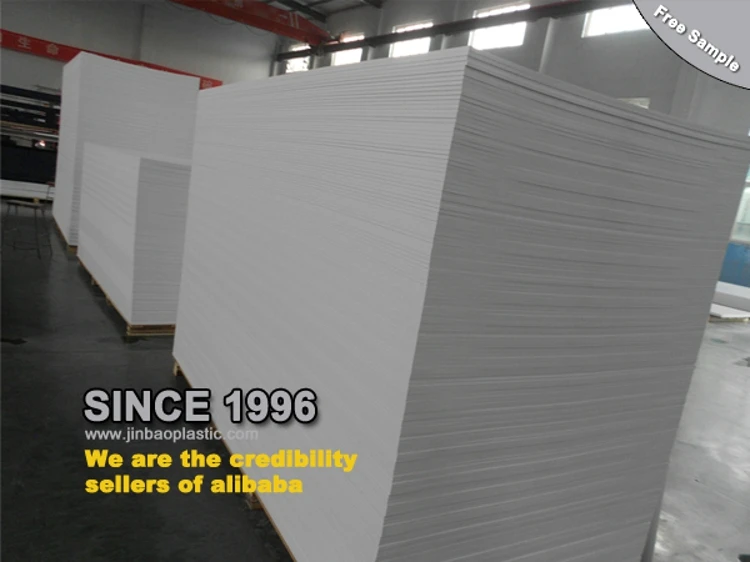 Jinbao Cellular Pvc Plastic Foam Sheets Printed Laminated Sheets 15mm ...