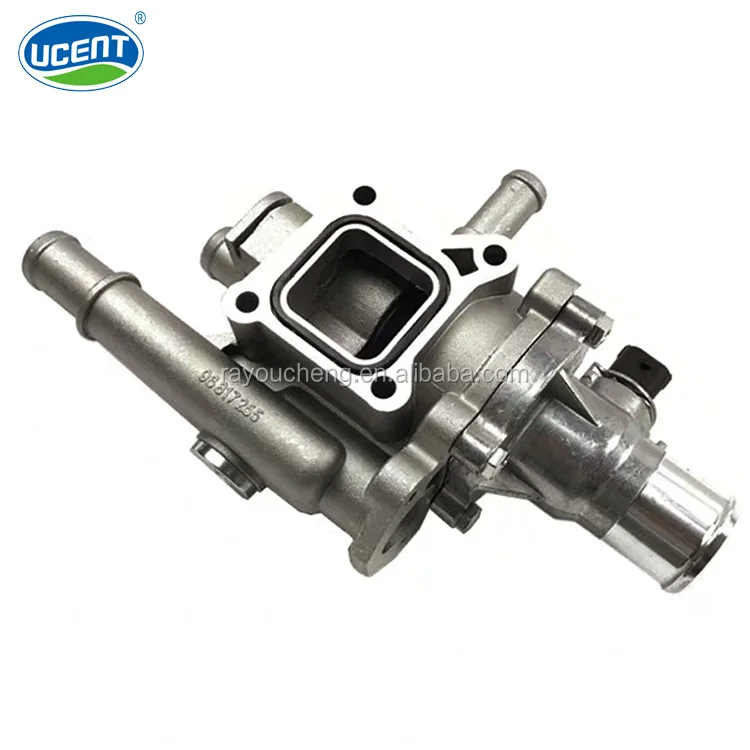 Car Engine Thermostat Aluminum Housing Thermostat Housing Assembly For ...
