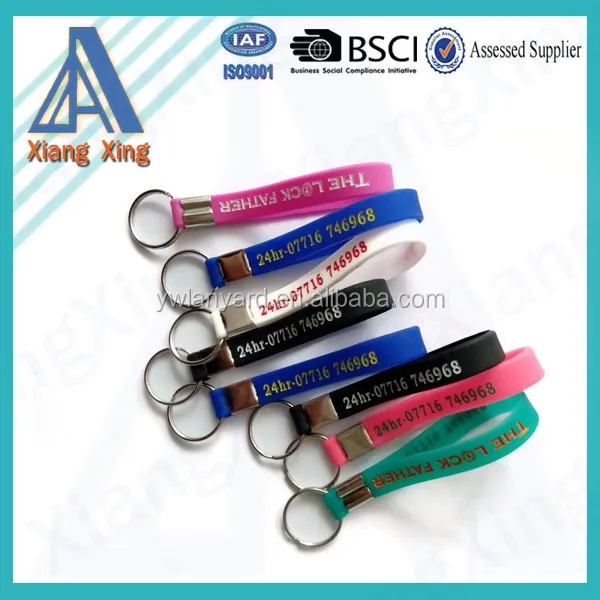 Design Your Own Funny Pvc Keyring/cute Silicone Wristband Keychain ...