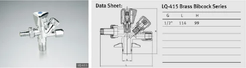 Washing Machine Manifold Brass Angle Valve - 1 Year Warranty