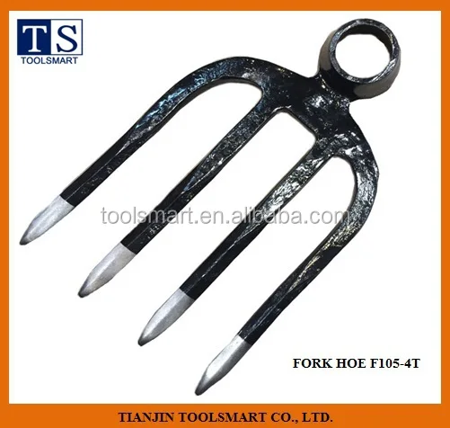 Garden Fork Hoe With Fourth Steel Teeth F105-4t - Buy Hoe,Fork Hoe ...