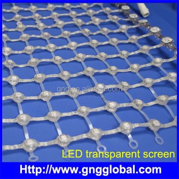 Flexible RGB Pixel Screen for Large Stadium Displays