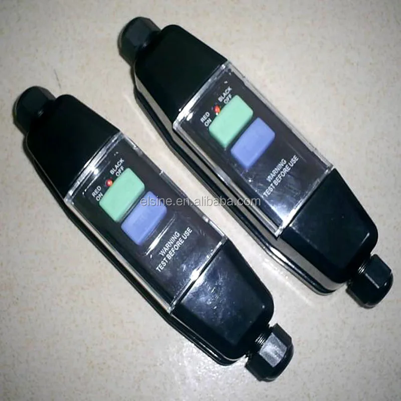 Elsine 16A Inline PRCD 30ma Trip - Rewireable RCD Plug