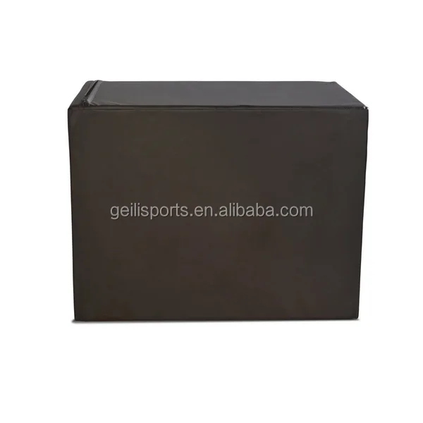 3-Section Trapezoid Foam Vaulting Mat Plyo Boxes for Gymnastics Skills ...