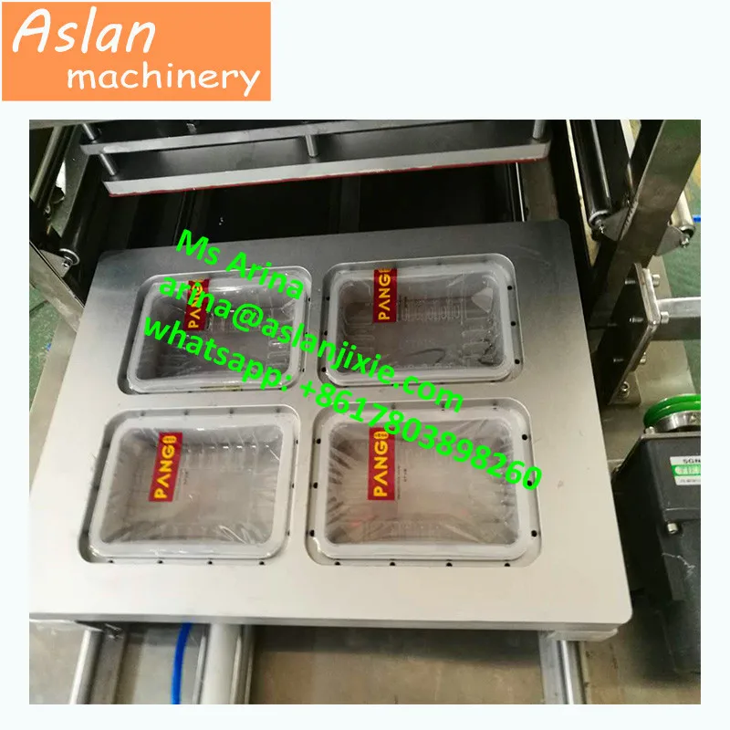 Map Gas Flushing Vacuum Tray Sealer/ Camp Food Vacuum Packing Sealing ...